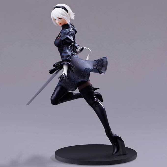 FORM-ISM 2B (YoRHa No. 2 Type B) -Blindfold Off Ver.- (NieR: Automata ...