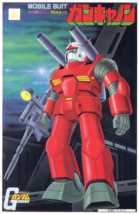 RX-77 Guncannon - 1/100 Scale Model Kit (Mobile Suit Gundam): Kikatek UK