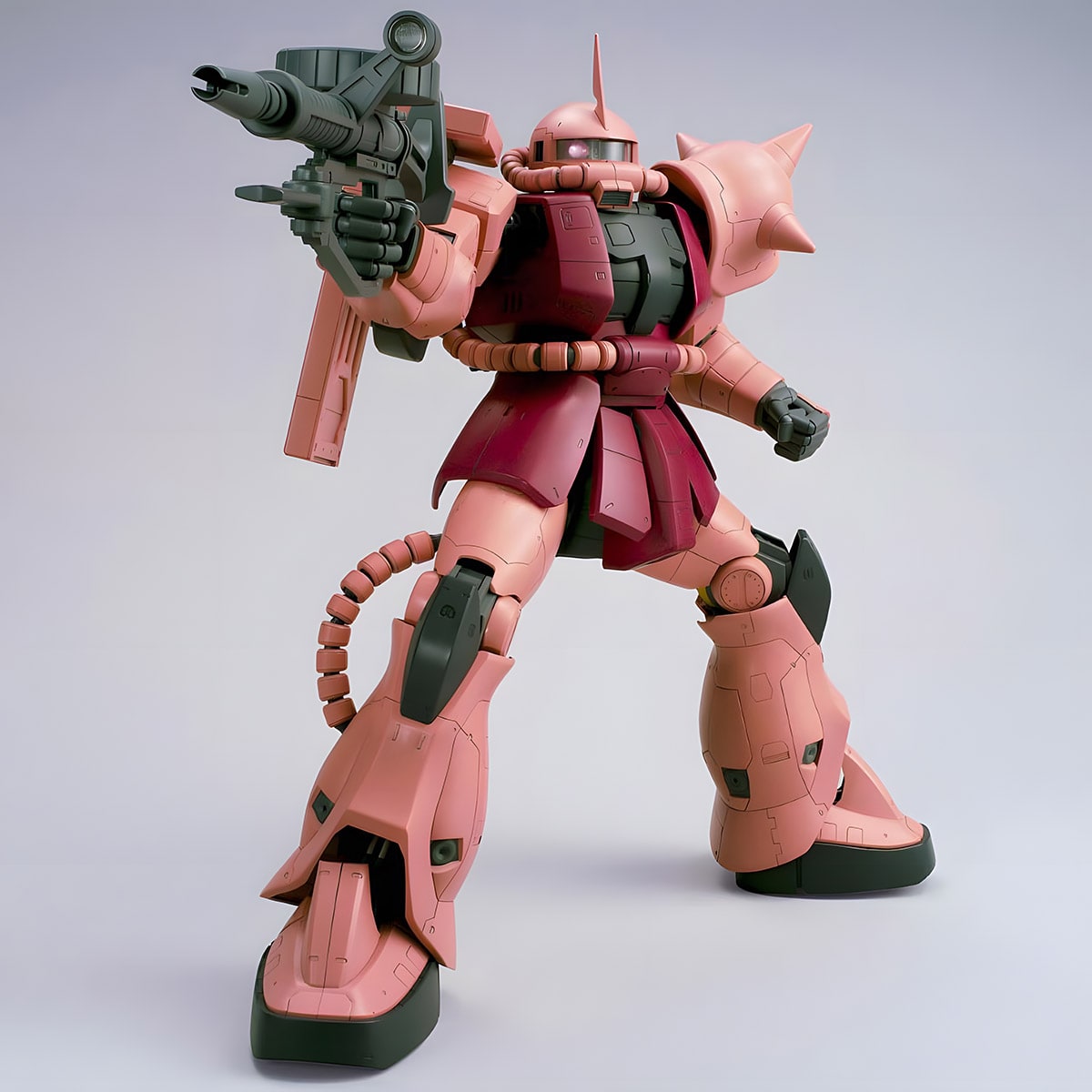 Bandai 1/48 Mega Size Char's Zaku II (Mobile Suit Gundam) Model Kit ...