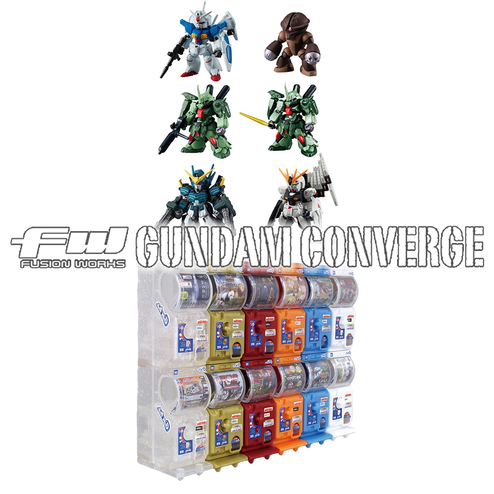 [Gashapon] FW GUNDAM CONVERGE 10th Anniversary Selection Set 02 (Single Randomly Drawn Item from ...