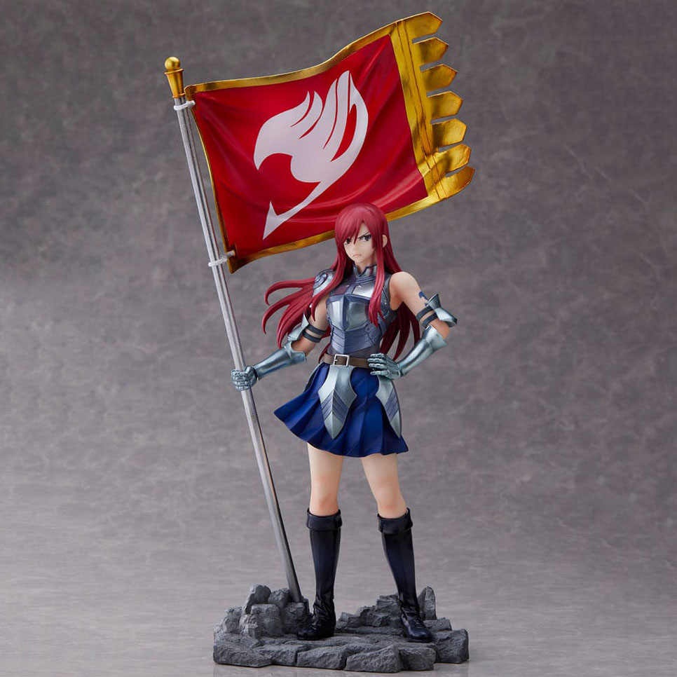 BellFine 1/8 Erza Scarlet Statue (Fairy Tail) Fixed Pose Figure ...
