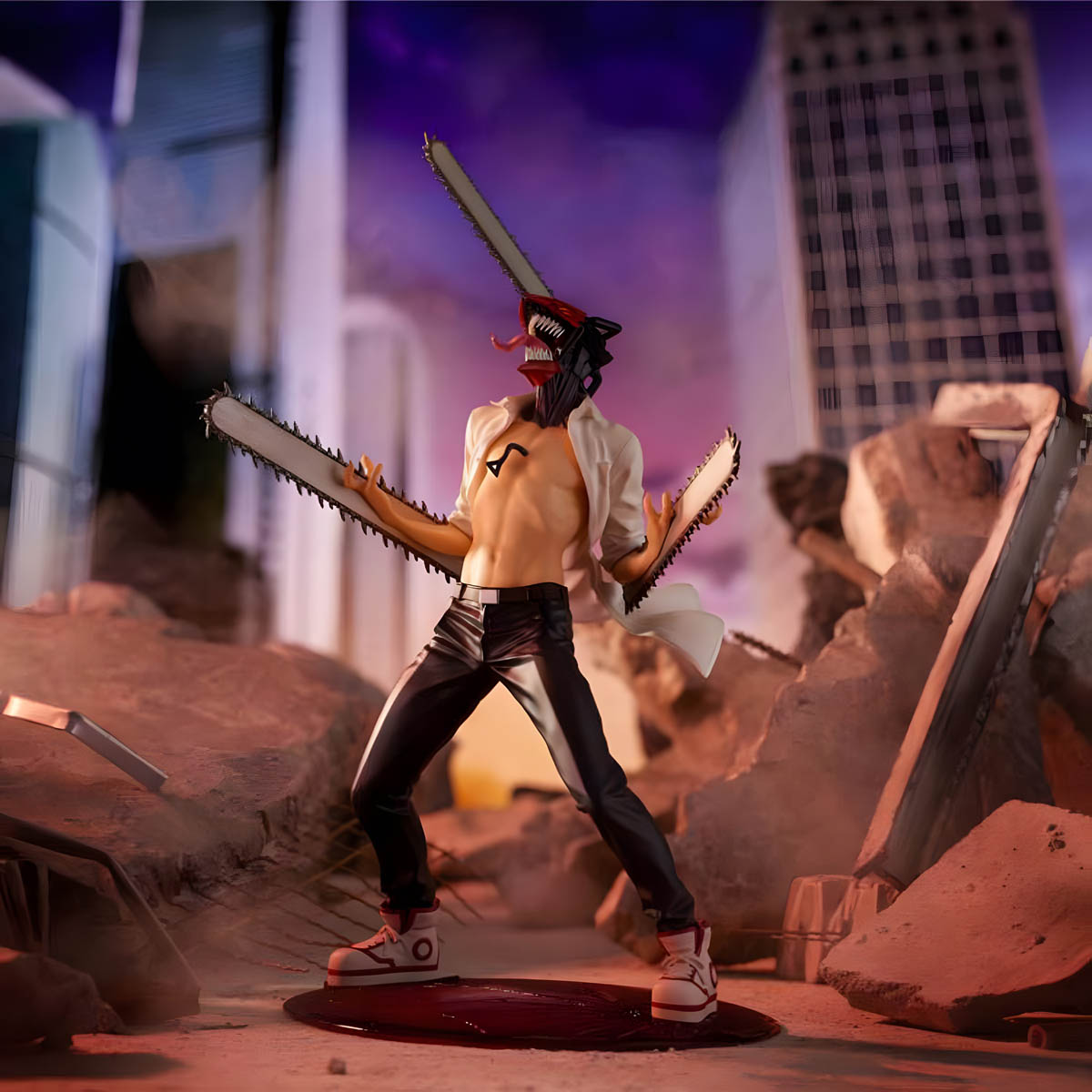 FuRyu Exceed Creative Chainsaw Man (Chainsaw Man) Fixed Pose Figure ...