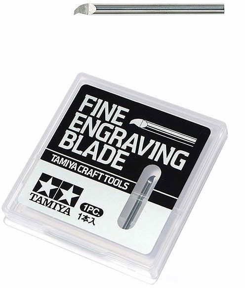 Tamiya Fine Engraving Blade 0.15mm (Tamiya Craft Tools) - Kikatek UK