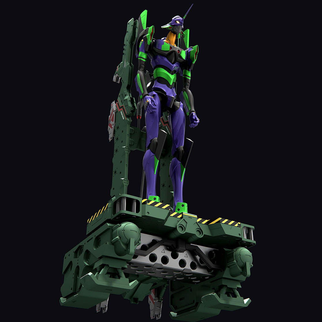 [Bundle Offer] MENG Evangelion Unit-01 Model Kit with Restraint ...