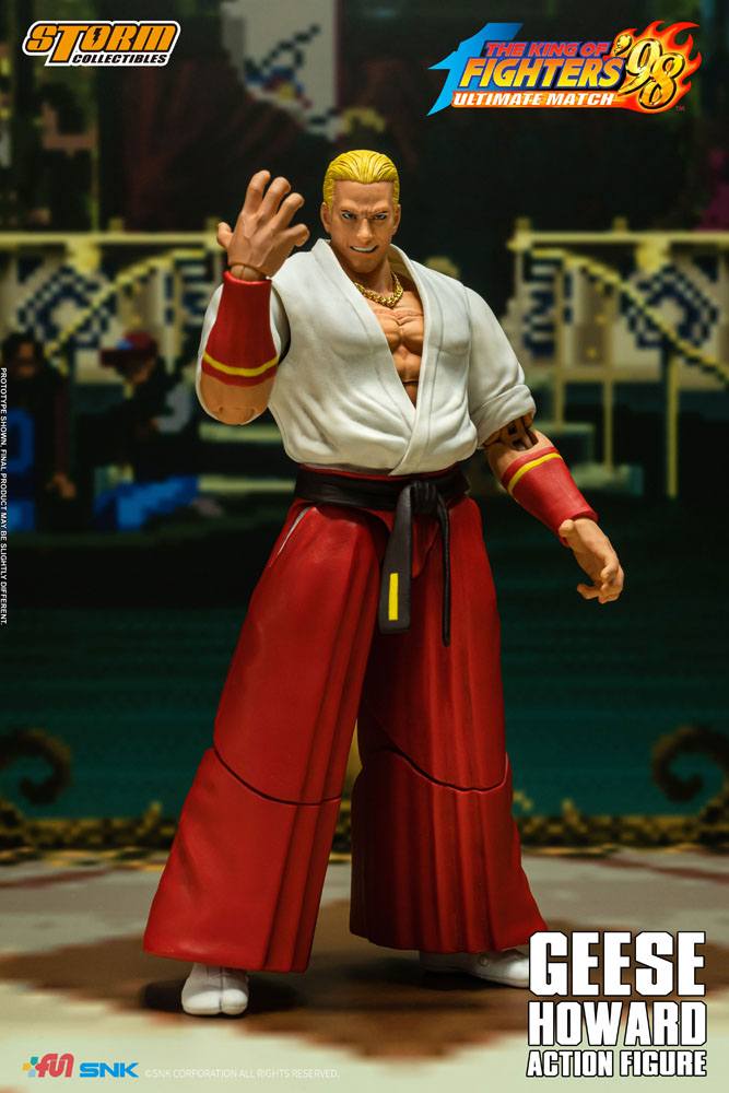 Geese Howard Action Figure (King of Fighters '98: Ultimate Match ...