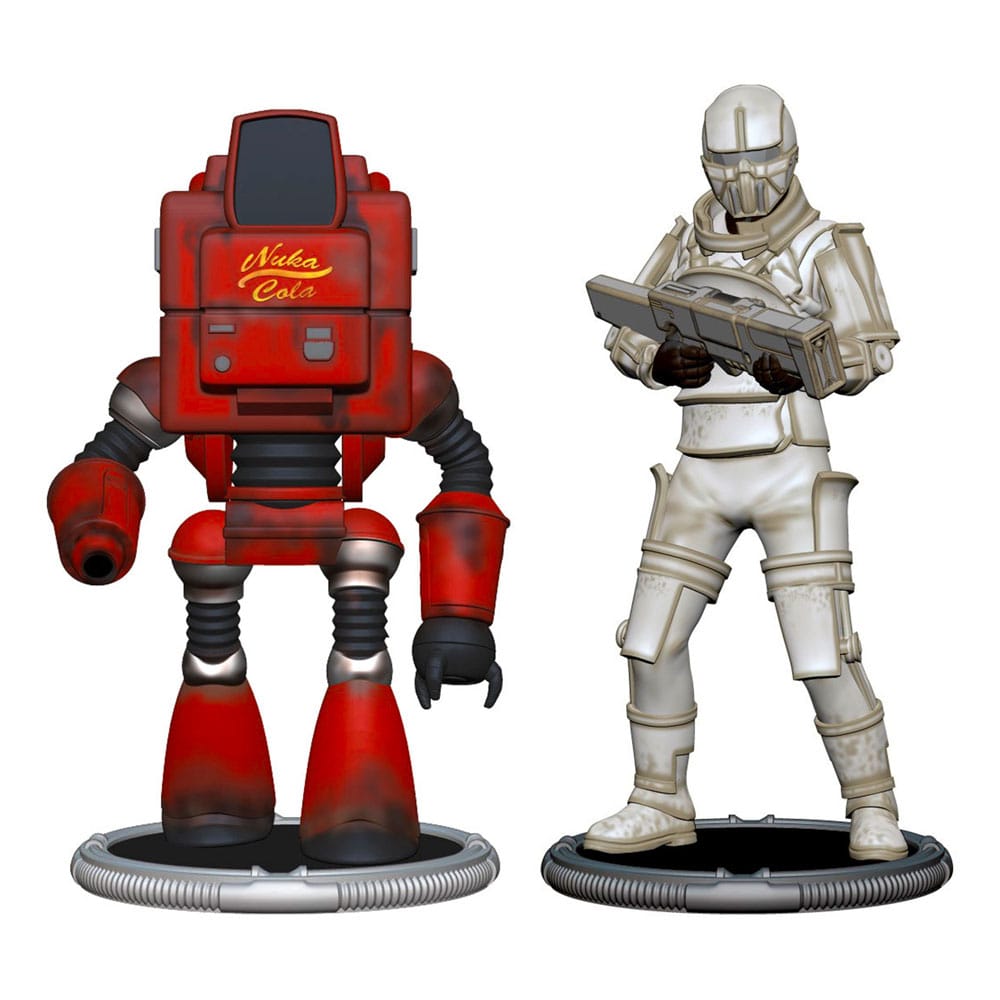 Mini Figures Nukatron & Synth 2-Pack Set B (Fallout): Kikatek UK