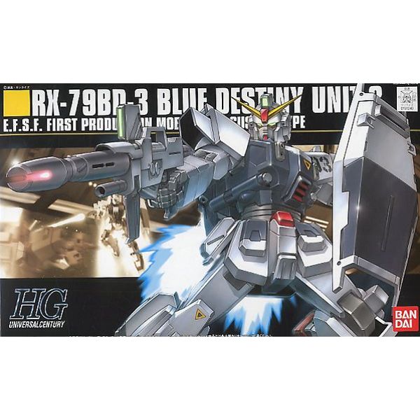 HGUC RX-79BD-3 Blue Destiny Unit 3 1/144 (Mobile Suit Gundam Side Story ...