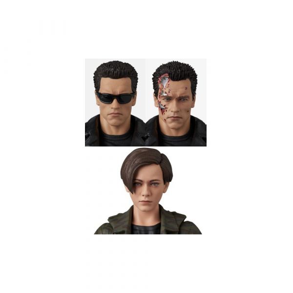 Medicom Toy MAFEX T-800 (T2 Ver.) & John Connor (Terminator 2) Action ...