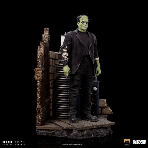 Iron Studios 1/10 Deluxe Art Scale Frankenstein Monster Statue ...