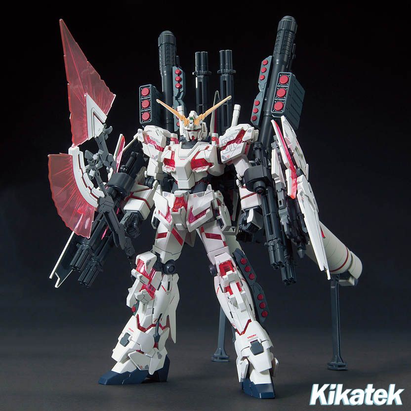 HG Full Armor Unicorn Gundam (Destroy Mode / Red color Ver.) (Mobile ...