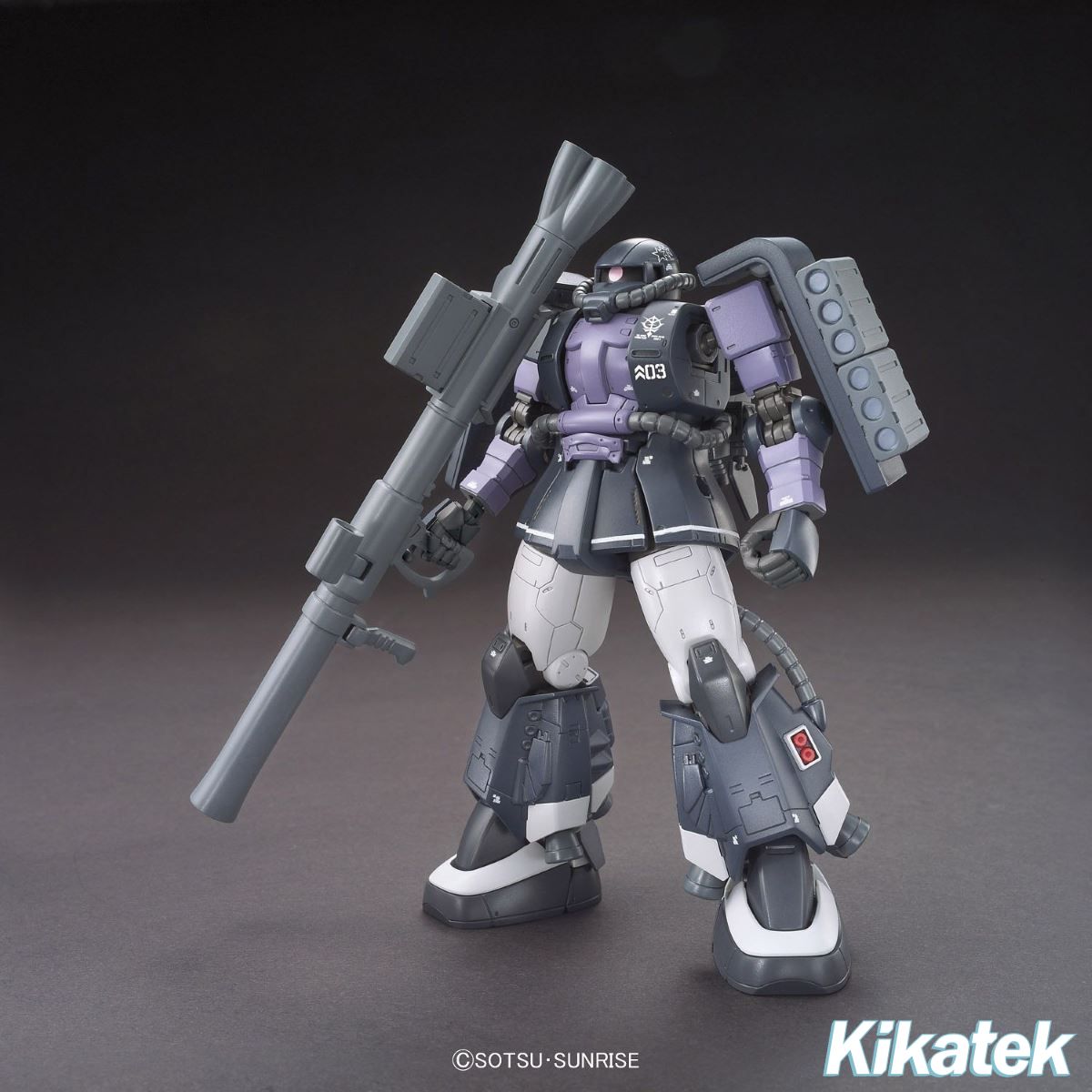 HG MS-06R-1A Zaku II High Mobility Type (Gaia/Mash) 1/144 (Mobile Suit Gundam: The Origin ...