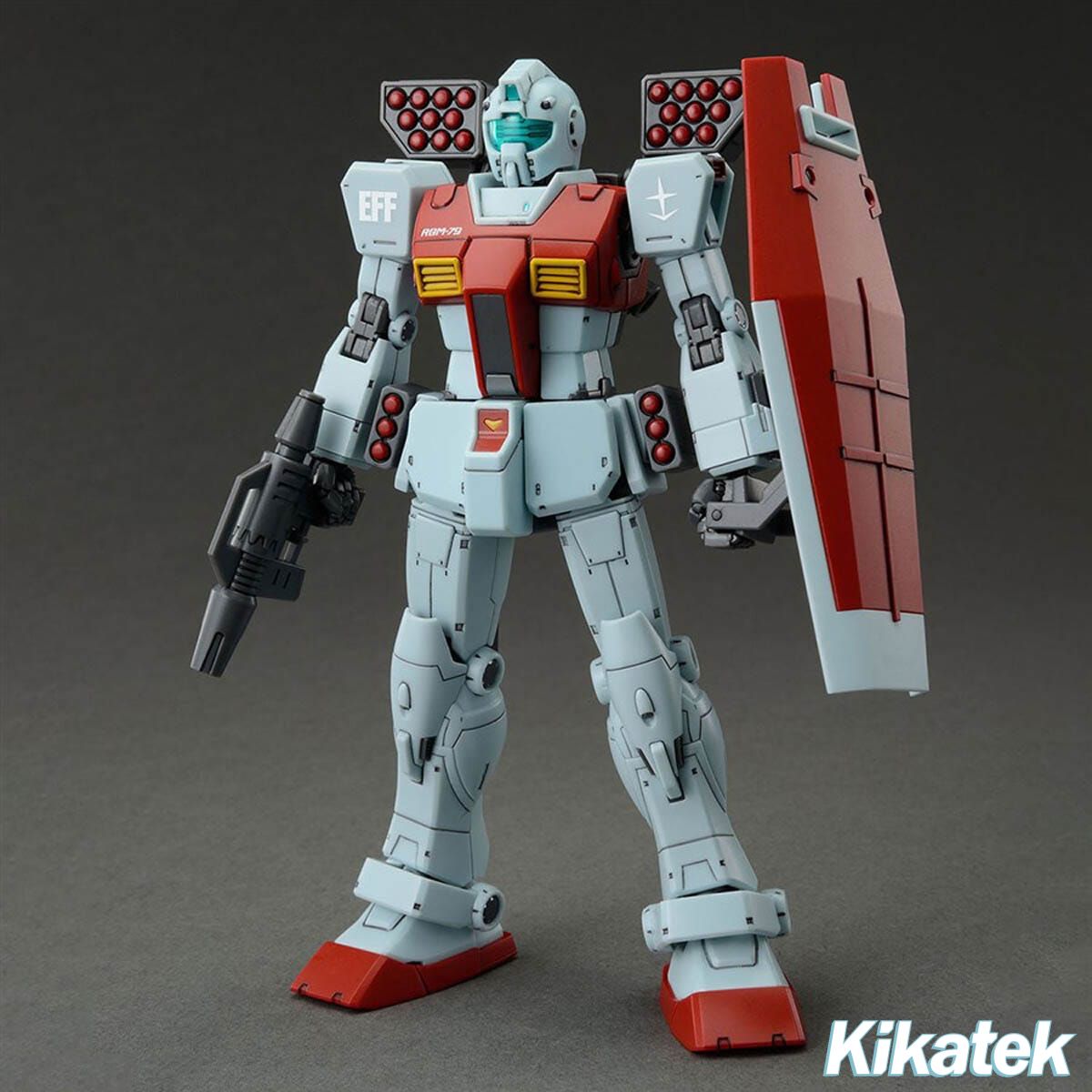 HG GM (Shoulder Cannon/ Missile Pod Equipment Ver.) (Gundam MSD Mobile ...