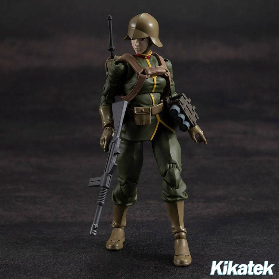 Zeon Female Soldier Type 03 - Gundam Military Generation G.M.G. Action ...