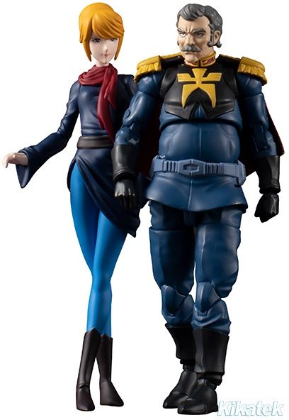 G.M.G Principality of Zeon 07 Ramba Ral & Crowley Hamon (Mobile Suit ...
