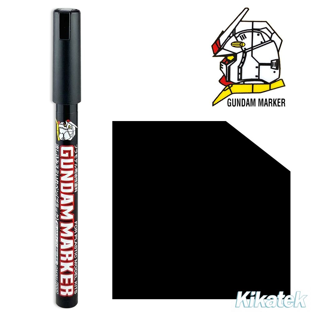 Gundam Marker - Black GM-301P (Sumi-ire Pour Type for Panel Lines ...