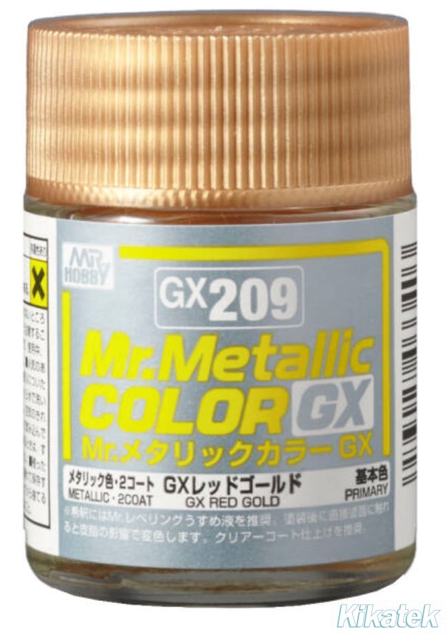 Mr Metallic Color GX-209 Red Gold Metallic 18ml: Kikatek UK