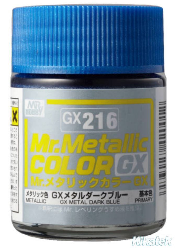 Mr Metallic Color GX-216 Metal Dark Blue Metallic 18ml: Kikatek UK