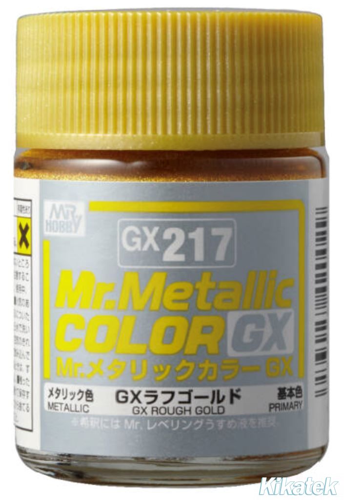 Mr Metallic Color GX-217 Rough Gold Metallic 18ml: Kikatek UK