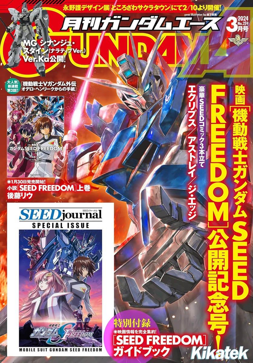 Gundam Ace Issue 259 (March 2024): Kikatek UK