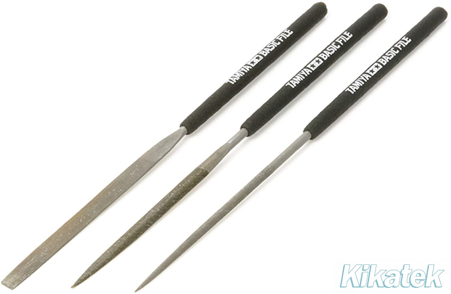 Tamiya Basic File Set (Smooth Double Cut): Kikatek UK