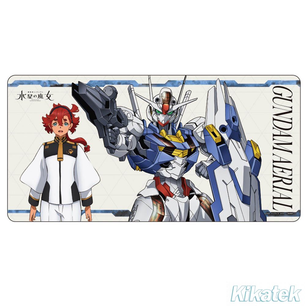 The Witch from Mercury Large Desk Mat 60cm x 30cm (Gundam Aerial x ...