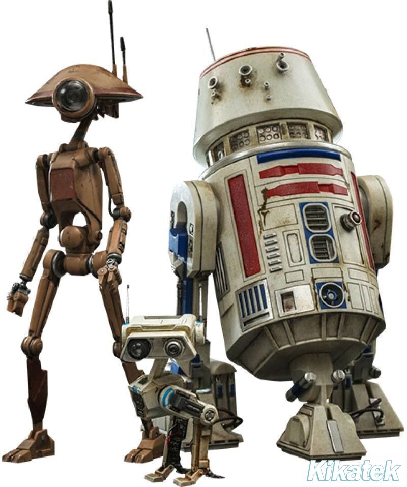 R5-D4, Pit Droid, & BD-72 Action Figures (Star Wars The Mandalorian ...