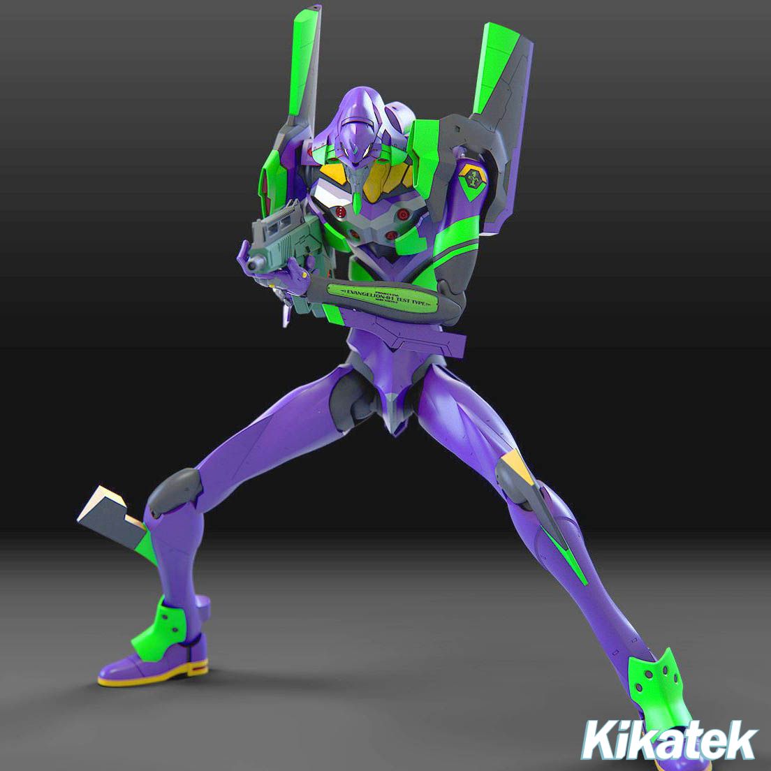 MENG Evangelion Test Type-01 Ver.1.5 Model Kit (Multi-Color Edition ...