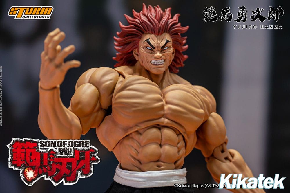 Yujiro Hanma Action Figure (Baki): Kikatek UK