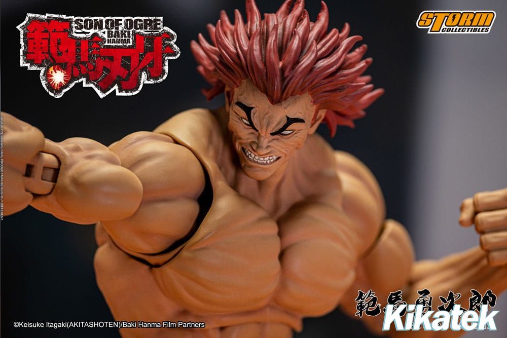 Yujiro Hanma Action Figure (Baki): Kikatek UK