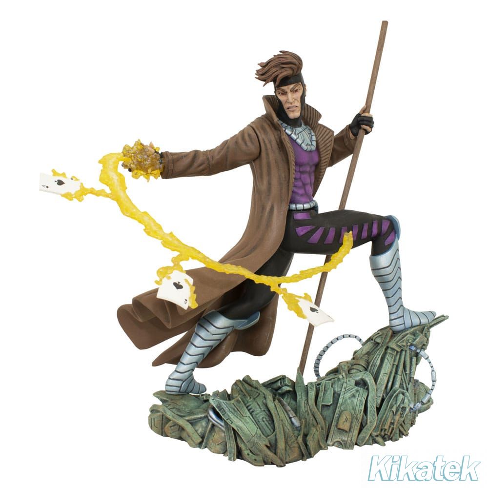 Gallery Gambit Statue (Marvel Comic): Kikatek UK