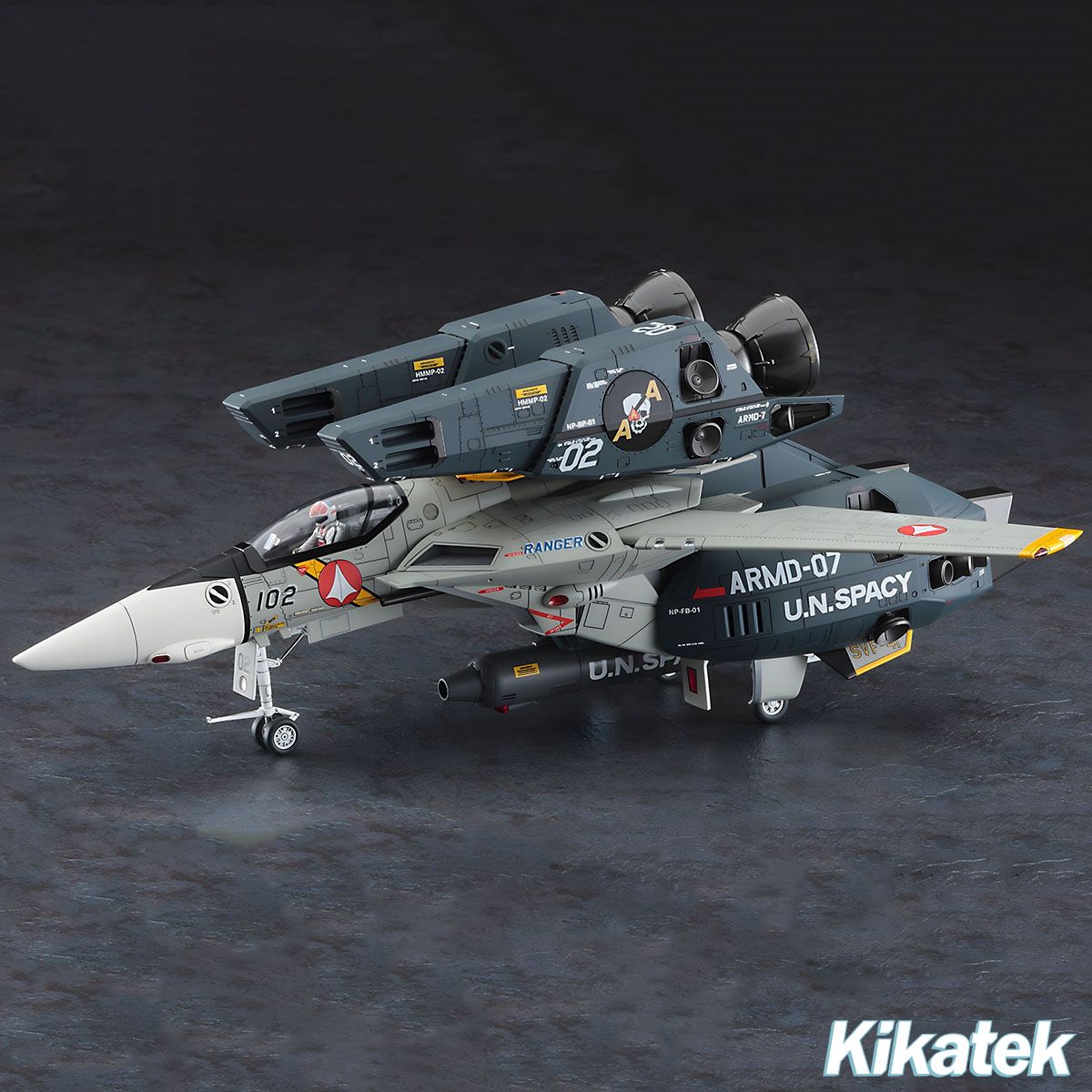 VF-1J Super/Strike Valkyrie SVF-41 Black Aces (Macross): Kikatek UK