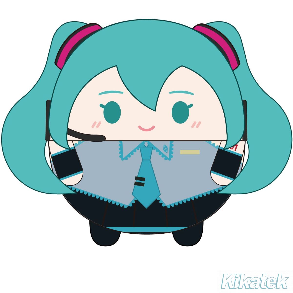 Fuwa Kororin BIG A: Hatsune Miku (Piapro Characters): Kikatek UK