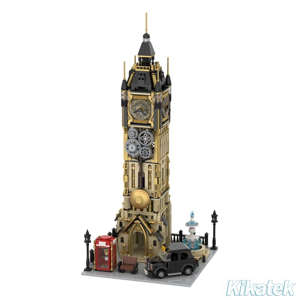 Original-Steampunk Series Construction Set Steampunk Clock Tower Park: Kikatek UK